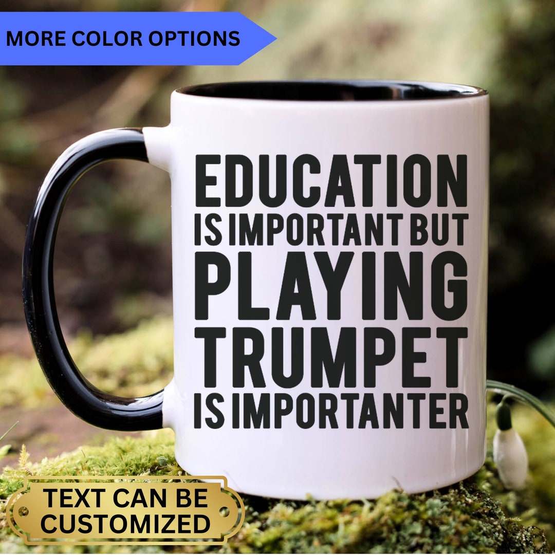 Trumpet Gift, Trumpet Mug, Trumpet Enthusiast, Gift for Trumpet Player ...