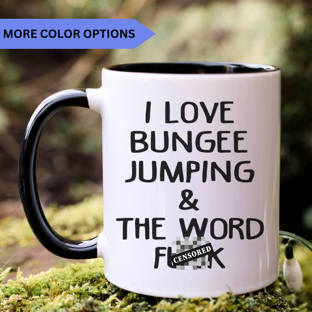 Bungee Jumping Gift, Bungee Jumping Mug, Bungee Jumping Gift for Men ...