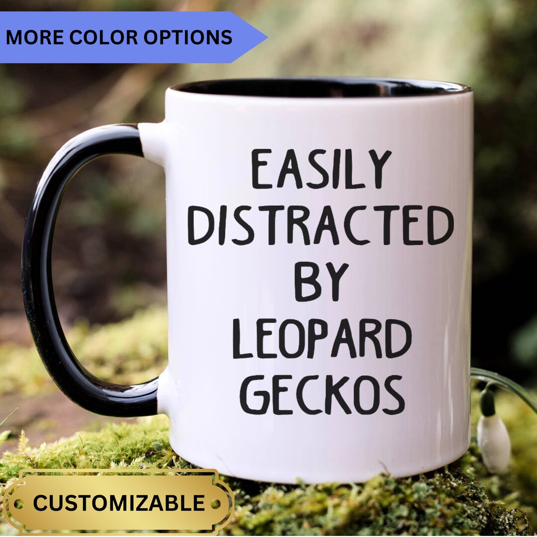 Leopard Gecko Mug Leopard Gecko Gifts Personalized Leopard - Etsy