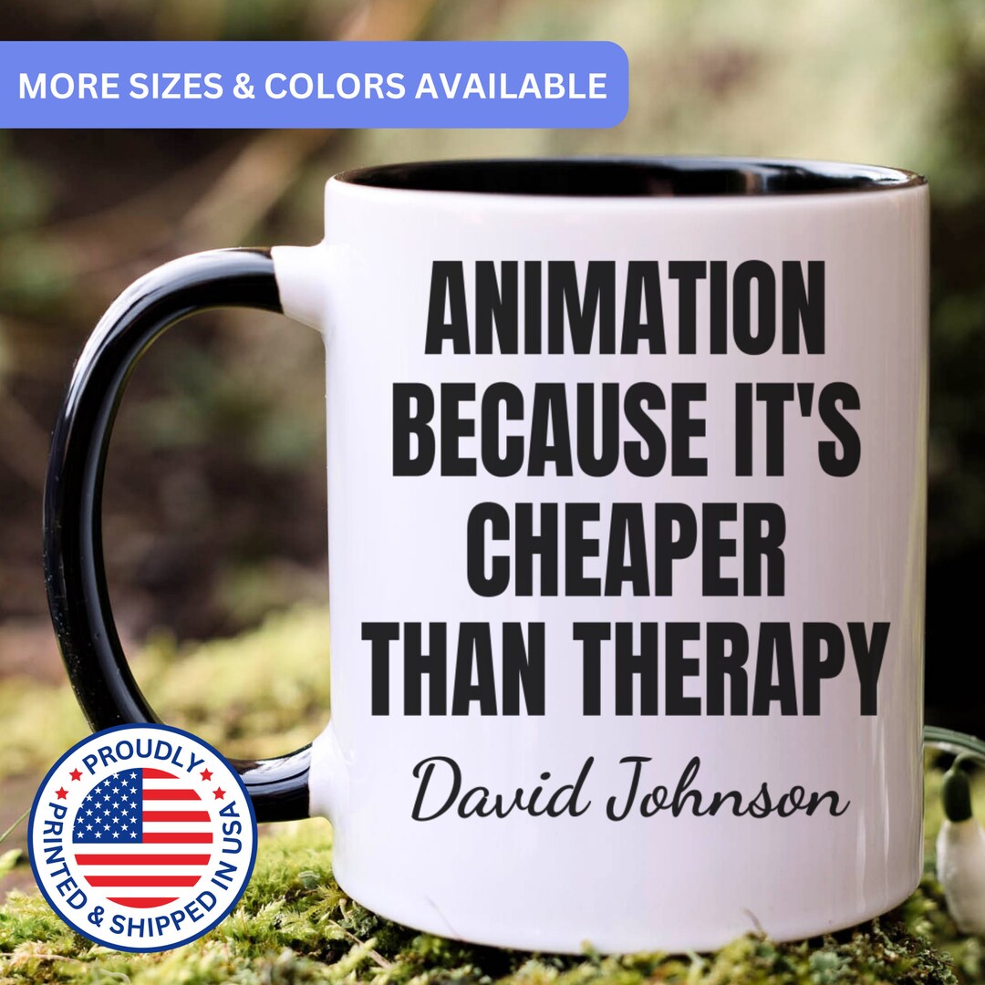 Animation Mug, Animation Gift for Men and Women, Animation Gifts ...