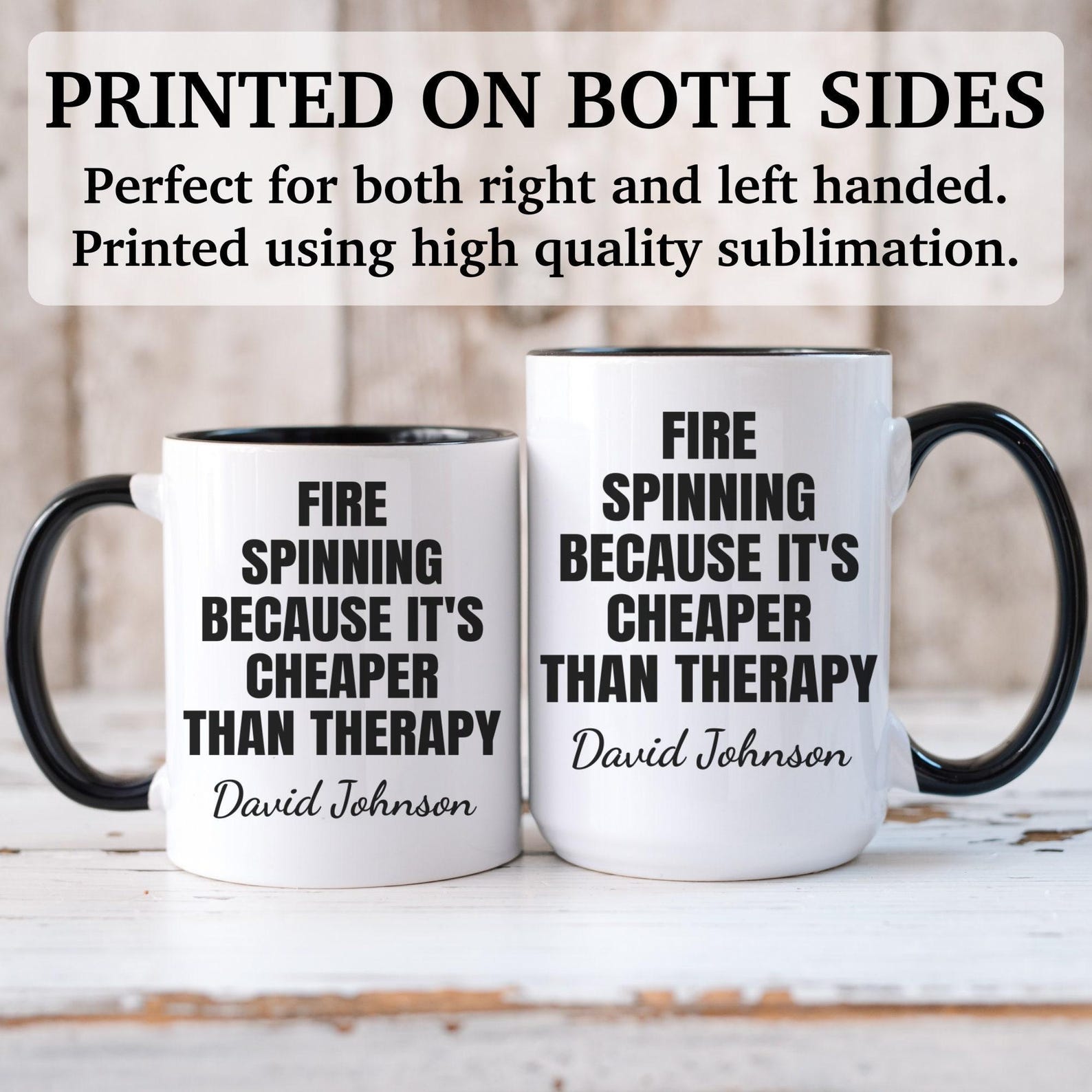Fire Spinning Gift, Fire Spinning Mug, Fire Spinning Gift for Men and ...
