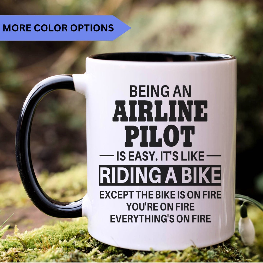 Airline Pilot Mug, Airline Pilot Gifts, Gift for Airline Pilot Gift ...