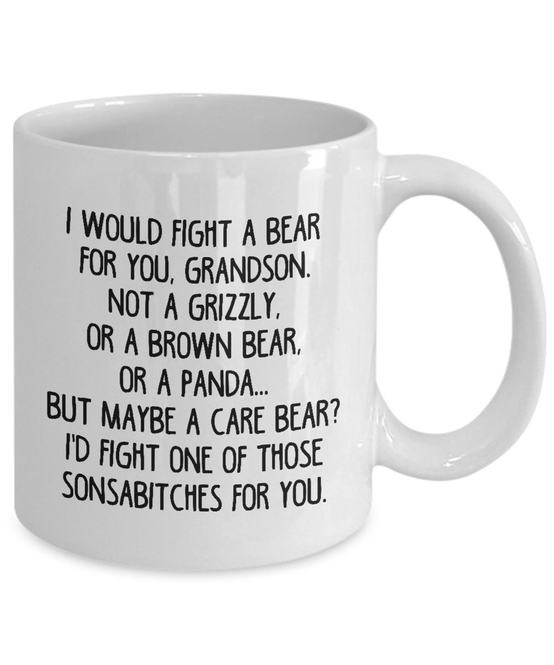 Grandson Gift Grandson Mug Grandson Coffee Mug Grandson - Etsy