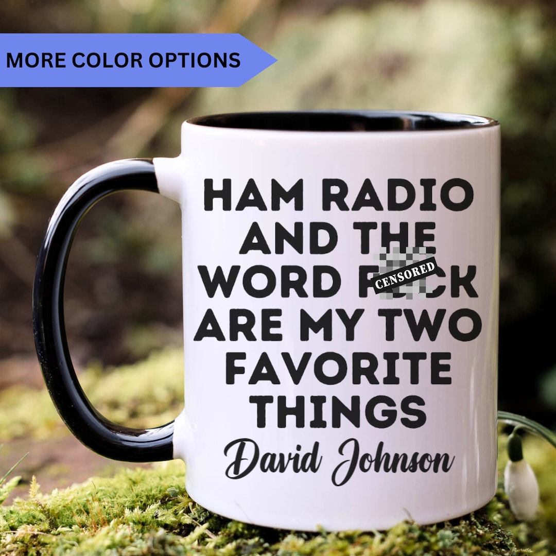 Ham Radio Mug, Ham Radio Gift for Men and Women, Ham Radio Coffee Mug ...