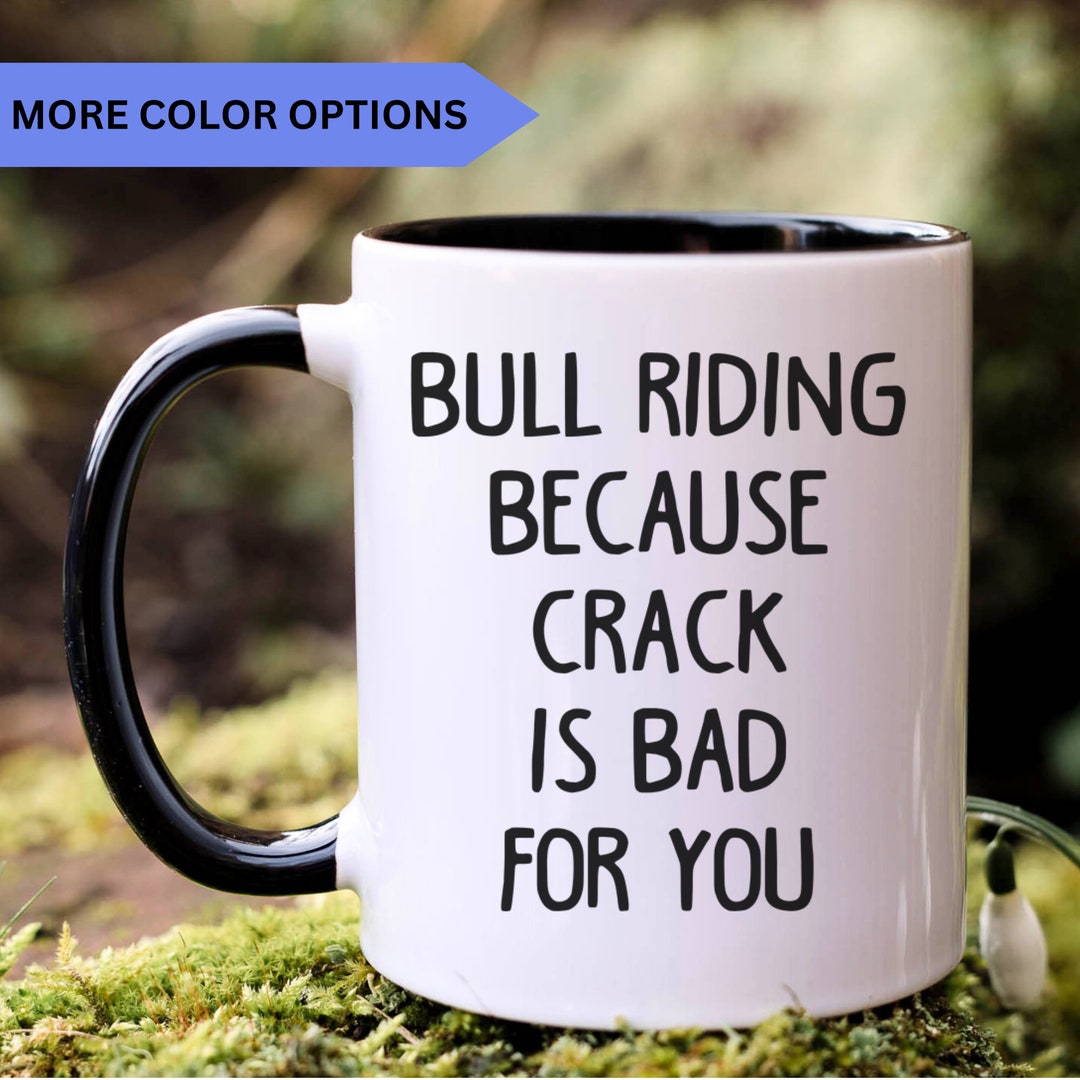 Bull Riding Mug, Bull Riding Gift, Bull Riding Gifts, Bull Riding Cofee ...