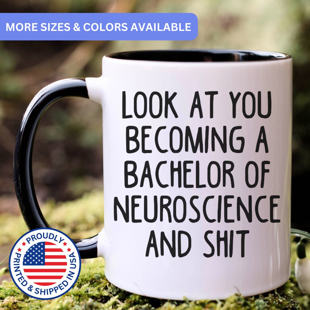 Bachelor of Neuroscience Graduation Gift for Men and Women, Bachelor of ...