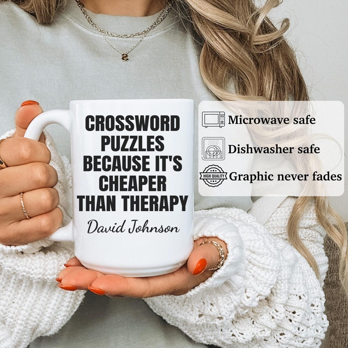 Crossword Puzzles Gift, Crossword Puzzles Mug, Crossword Puzzles Gift ...