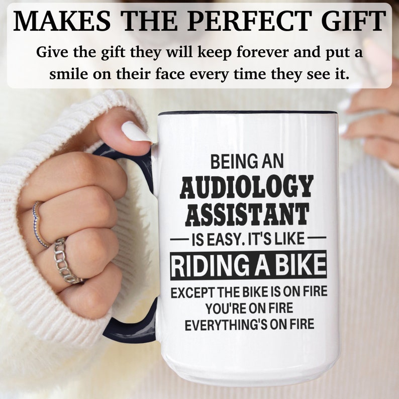 Audiology Assistant Mug, Audiology Assistant Gifts, Gift for Audiology ...