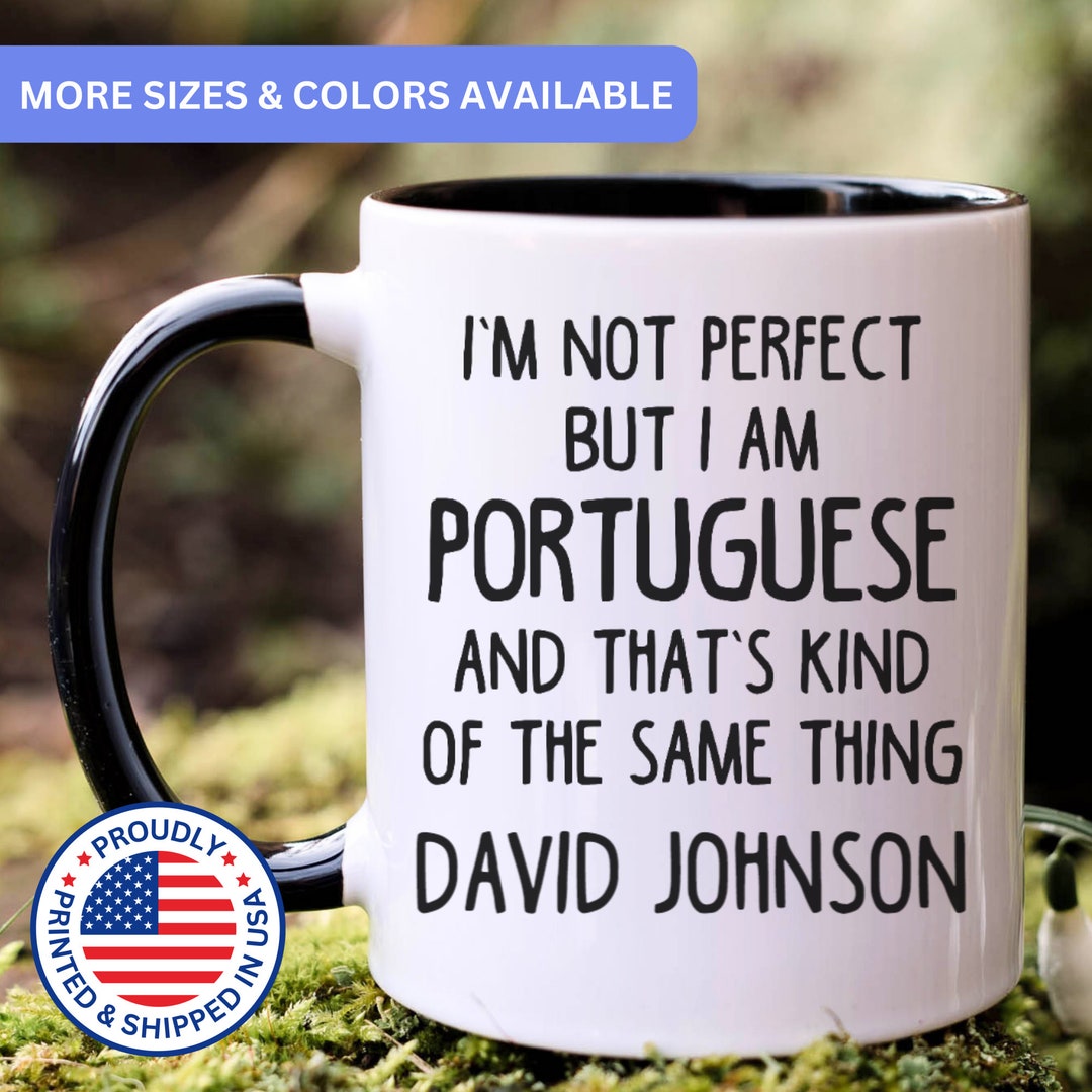 Personalized Portuguese Mug, Portuguese Gift, Portuguese Gifts ...
