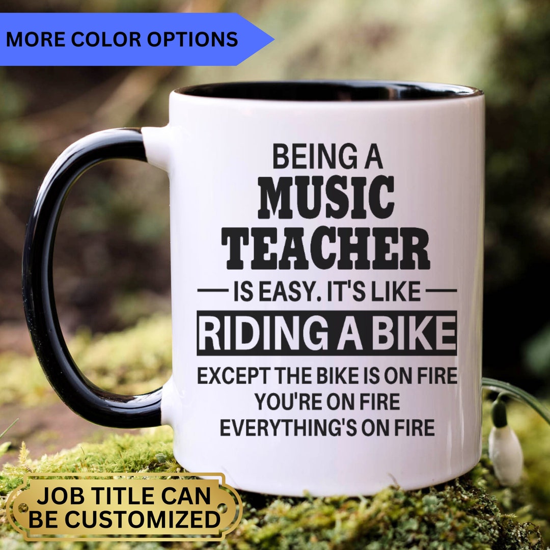 Music Teacher Mug, Music Teacher Gifts, Gift for Music Teacher Gift ...