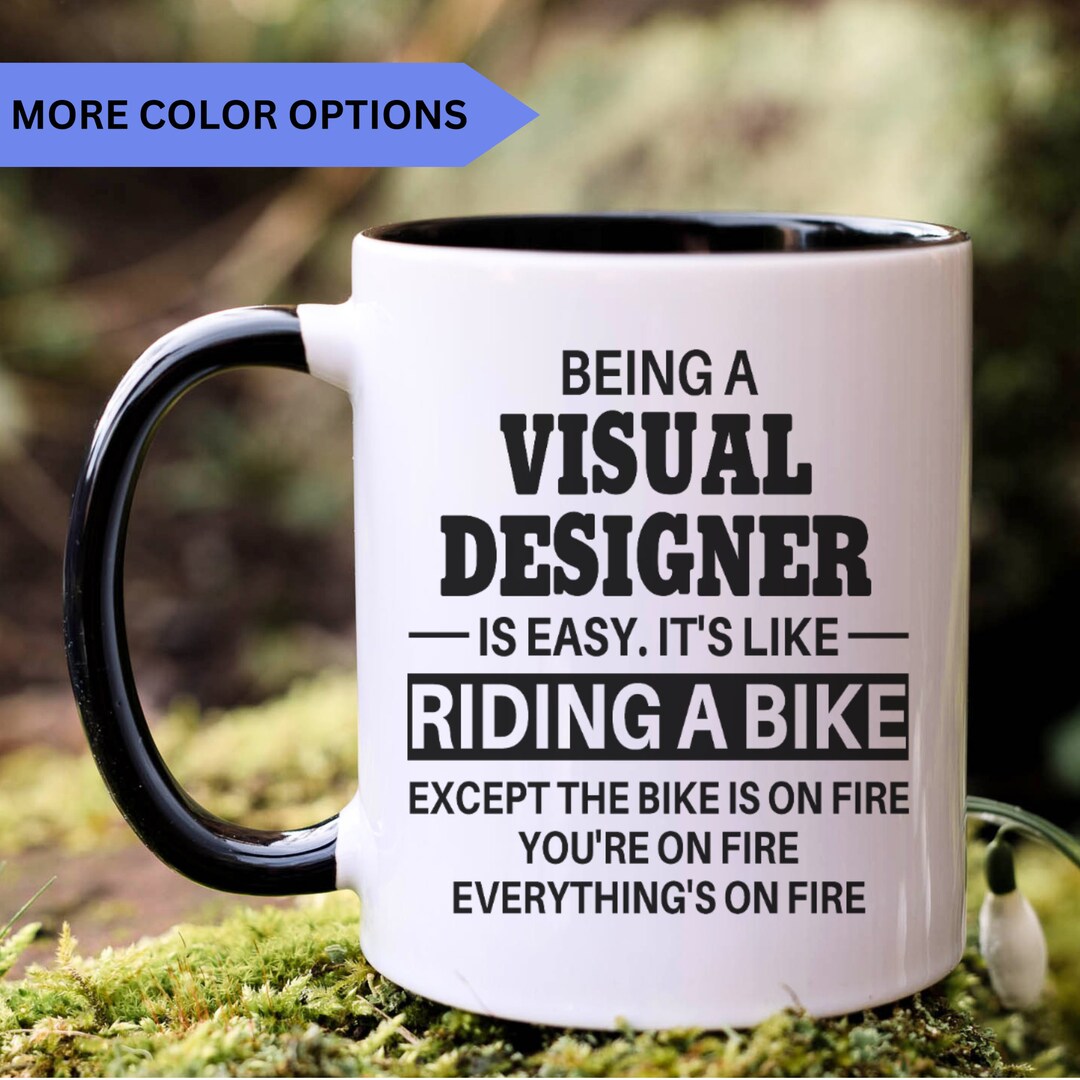 Visual Designer Mug, Visual Designer Gifts, Gift for Visual Designer ...