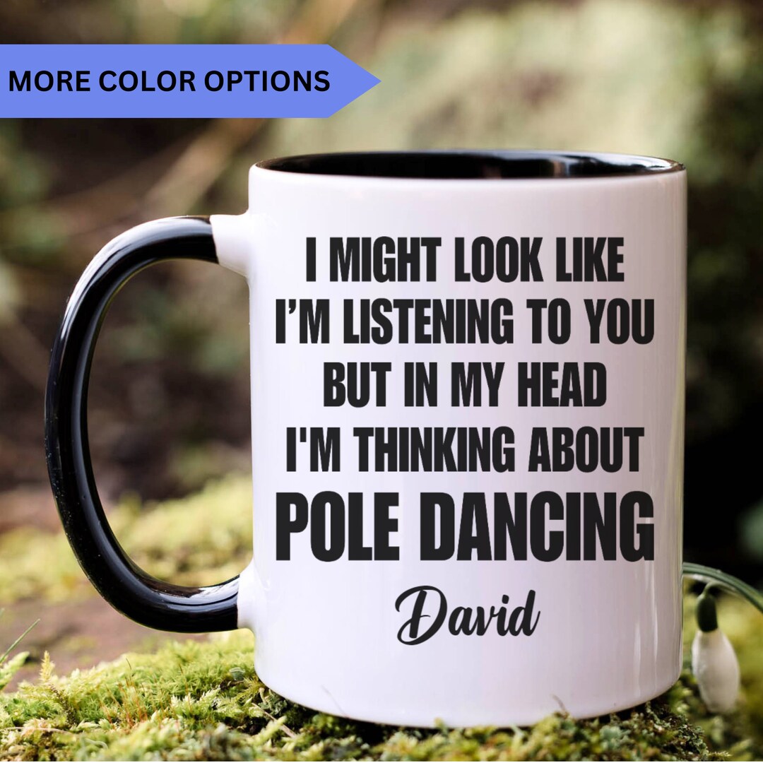 Pole Dancing Mug, Pole Dancing Gift, Pole Dancing Gifts, Pole Dancing ...