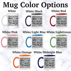 Executive Director Gift, Executive Director Mug, New Executive Director ...