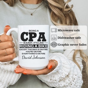 CPA Gift, Cpa Mug, New Cpa, Best Cpa, Funny Cpa Gift, Cpa Gift Idea ...