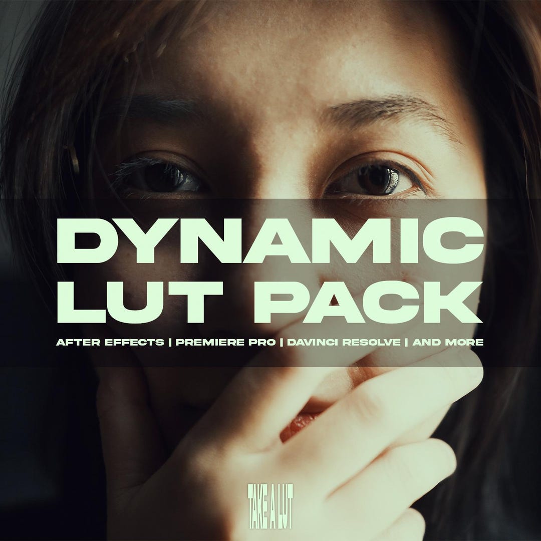 DYNAMIC LUT PACK for Photographer & Filmmaker | Cinematic Luts for ...
