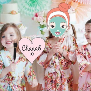 INSTANT DOWNLOAD Pamper Party Printables Pamper Party Decorations Spa ...