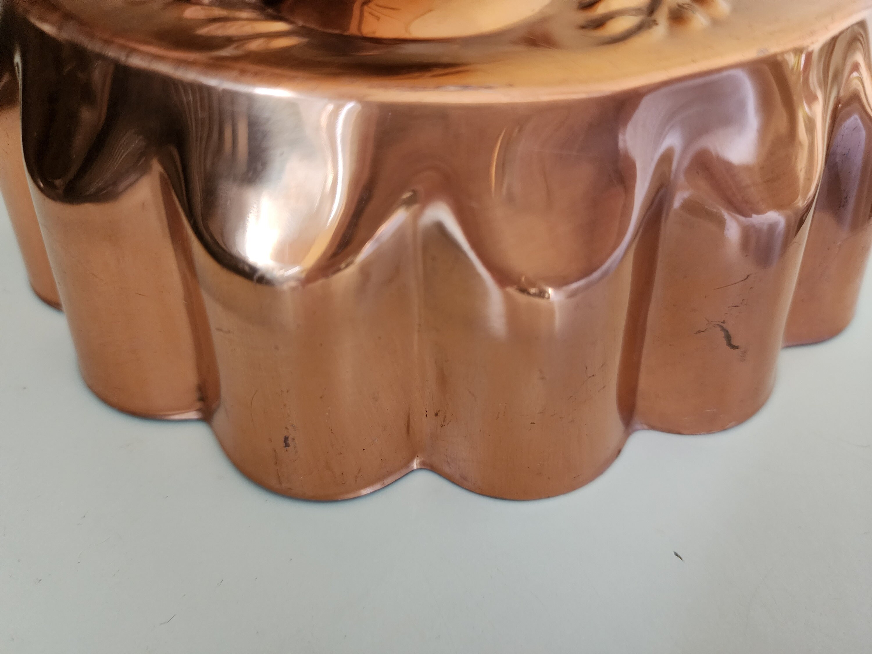 Vintage Copper Tagus Portugal, Food, Jelly , Cake Mold, Fruit Design ...