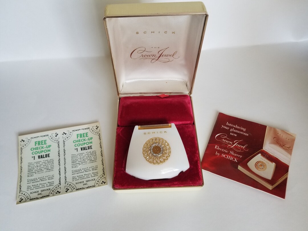 Vintage Razer Lady Schick Glamorous Design the Crown Jewel - Etsy