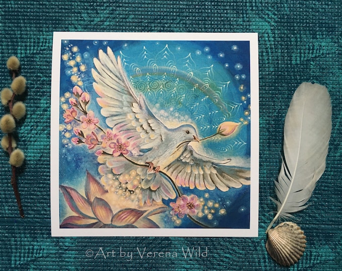 Peace Dove Fine Art Print - Etsy