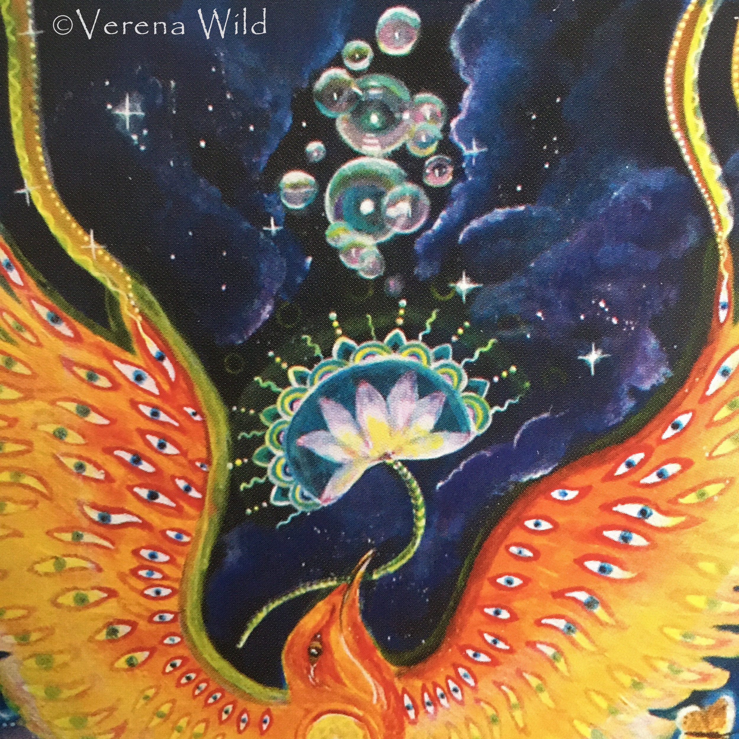 Rising Phoenix A4 Print - Etsy