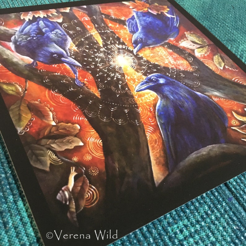 Raven Fine Art Print - Etsy