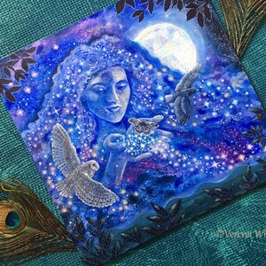 Original Mother Nature Painting - Night's Calling - Etsy