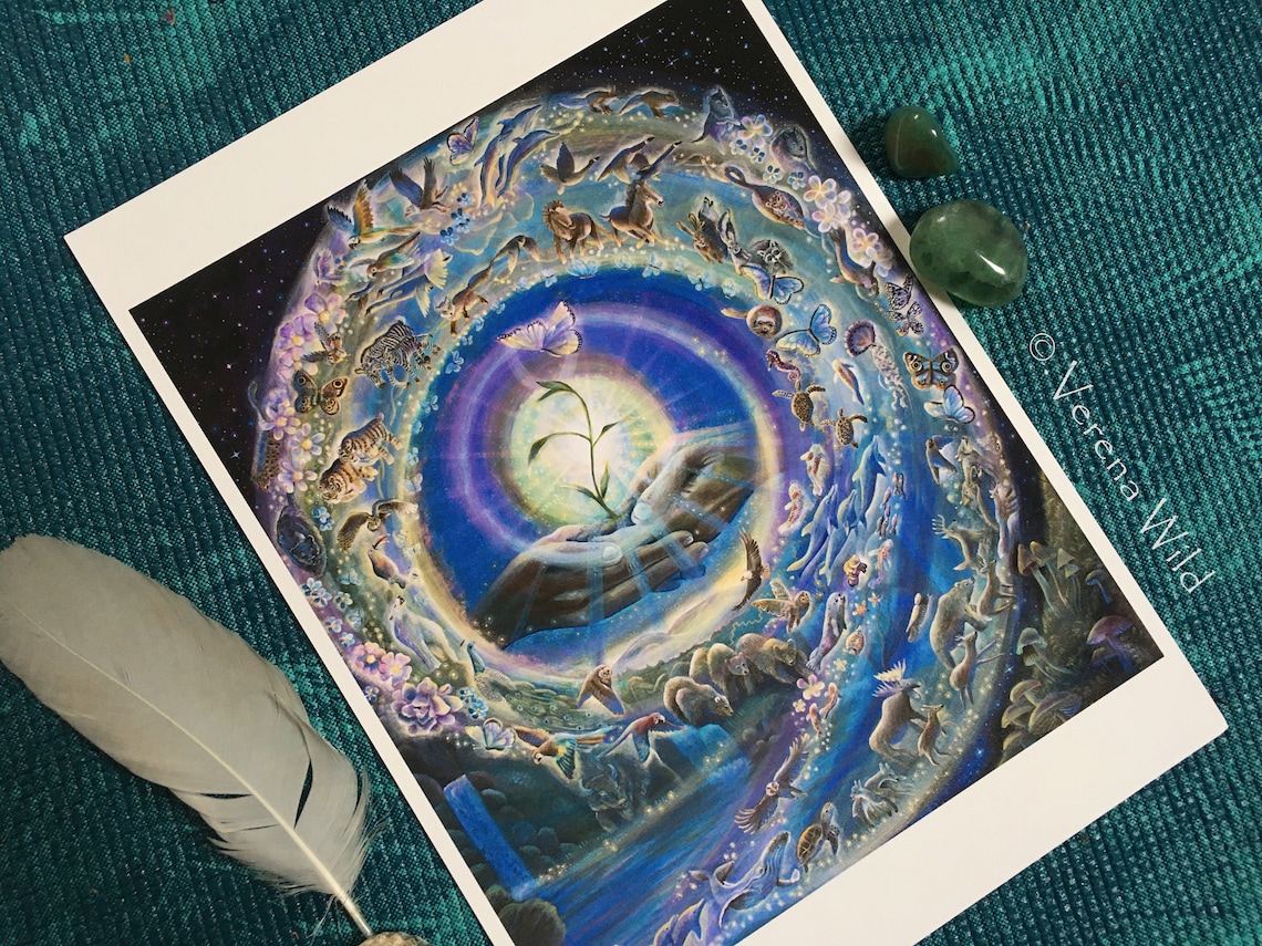 Spiritual Nature Fineart Print - Etsy