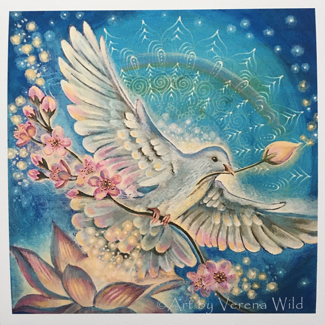 Peace Dove Fine Art Print - Etsy