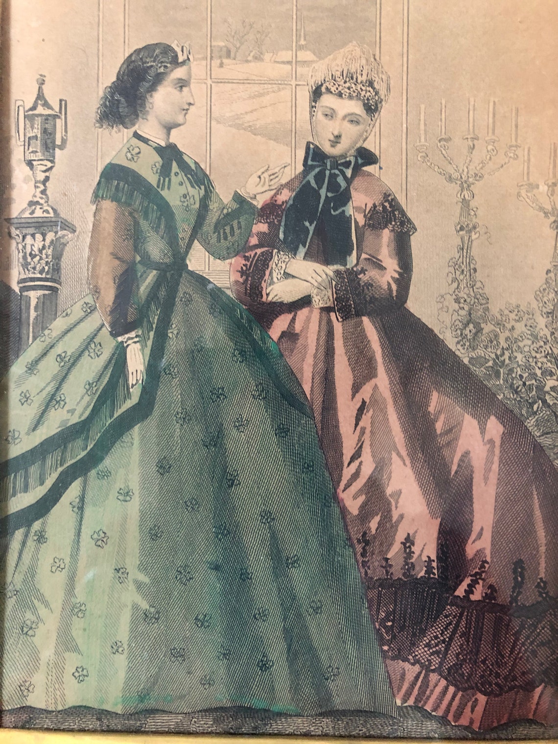 Antique Victoria Lithograph - Etsy