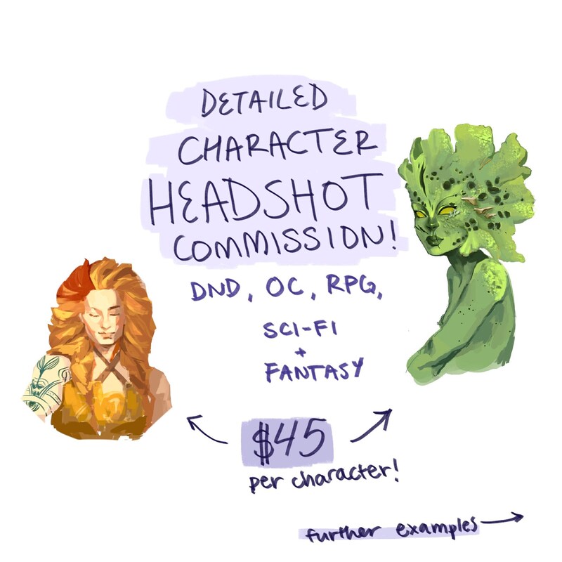 Character Commission - Etsy