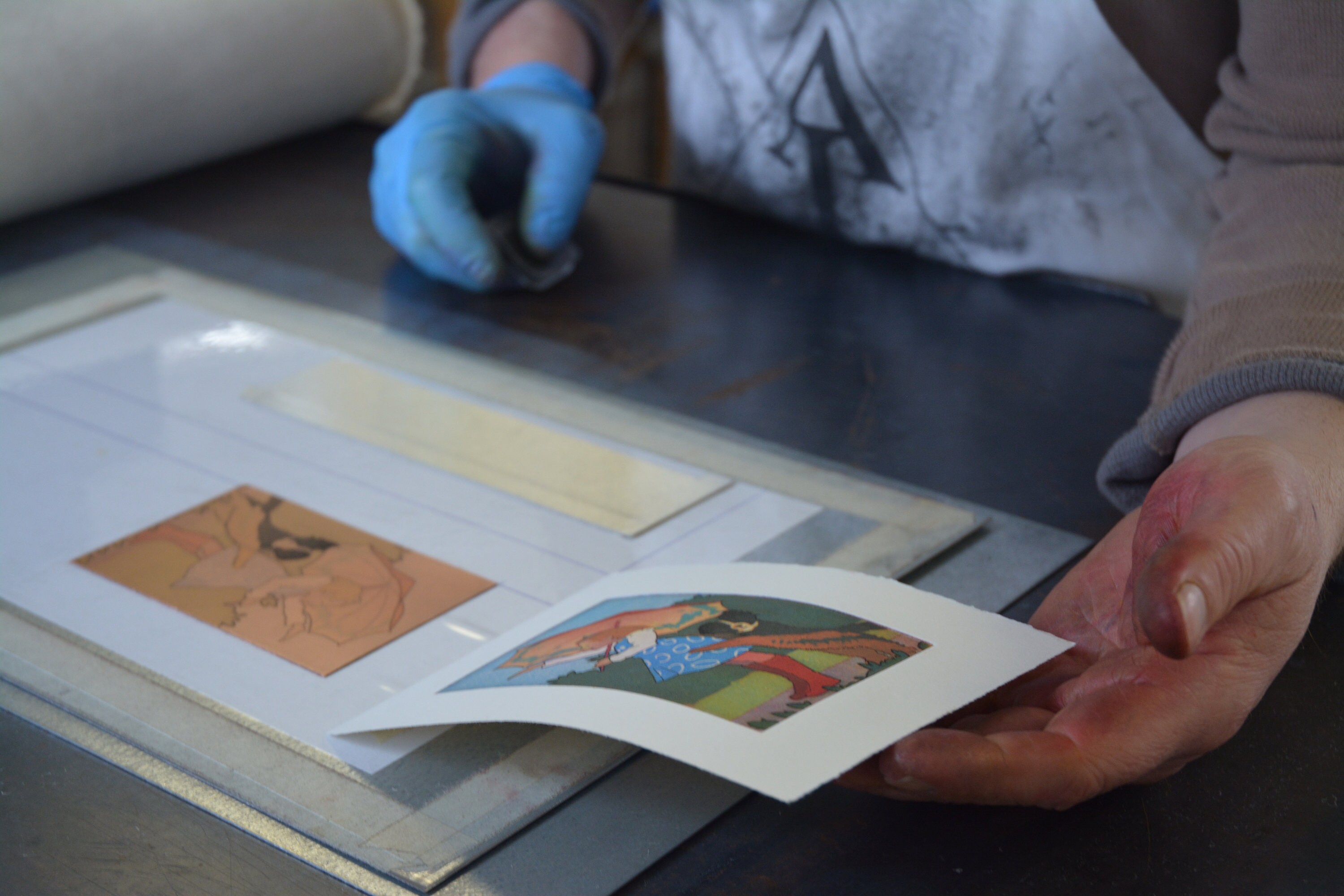 Ballerina III Original Limited Edition Etching by Alan Larkin - Etsy