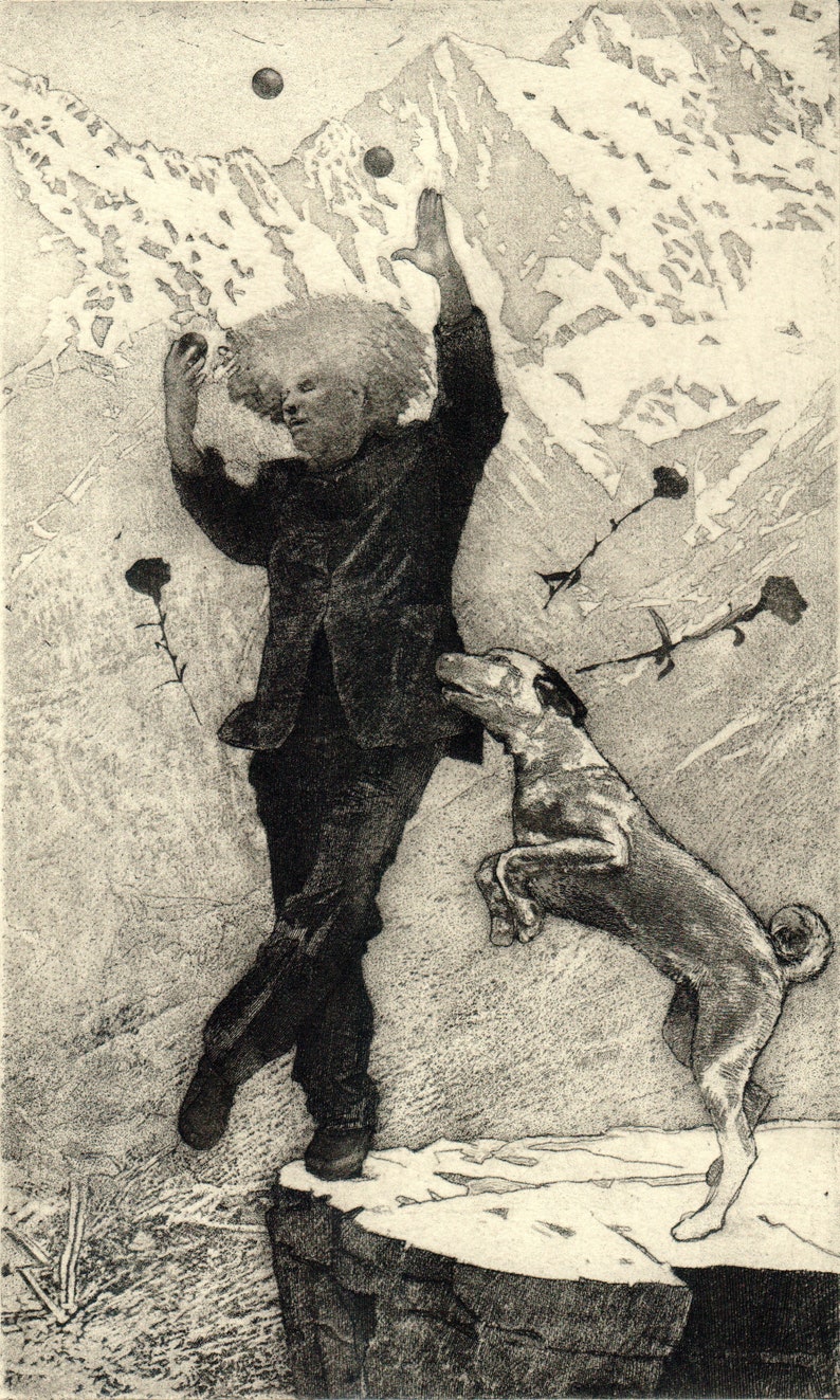 The Major Arcana the Fool Original Limited Edition Etching by Alan ...