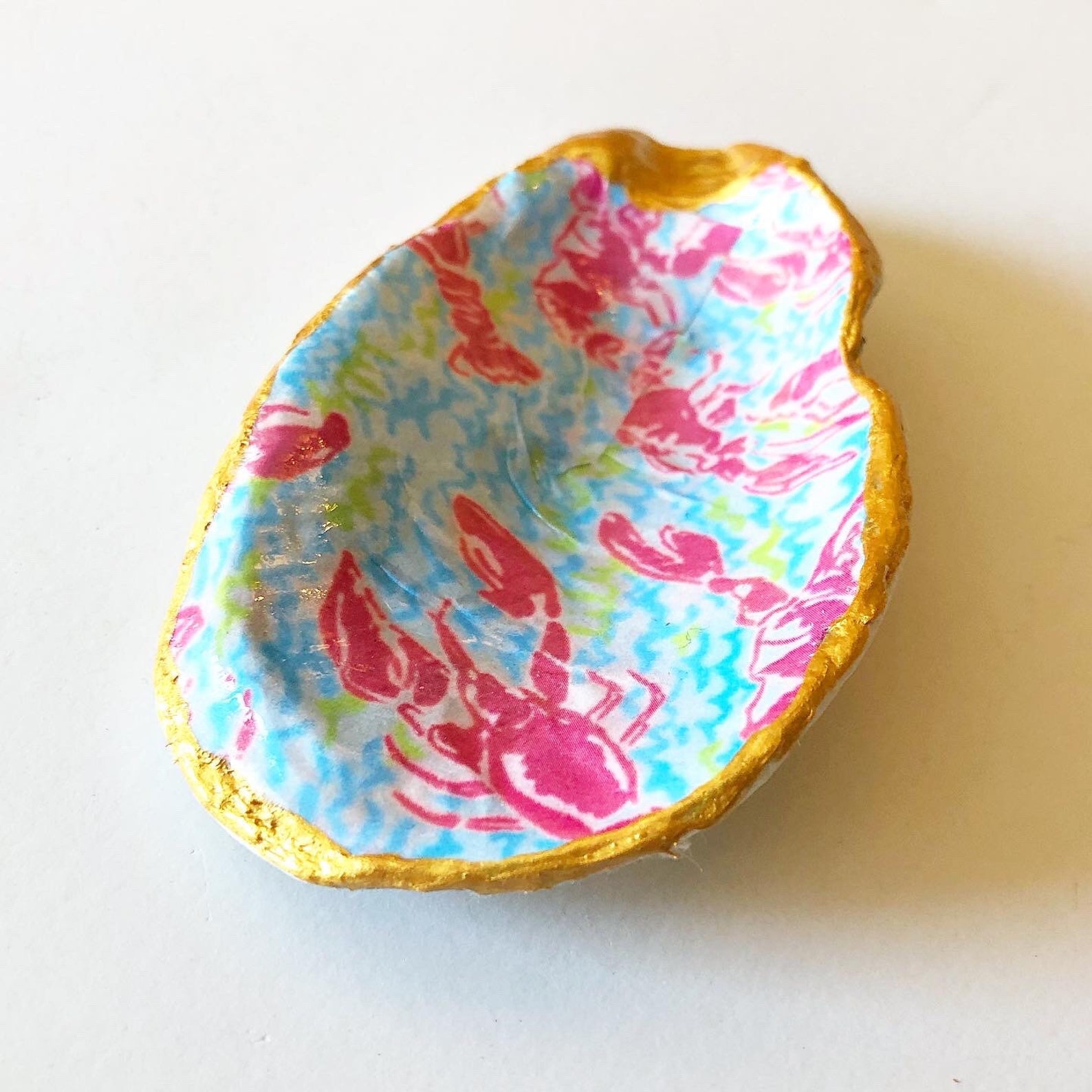 Oyster Shell Dish Oyster Jewelry Holder Shell Trinket Dish | Etsy