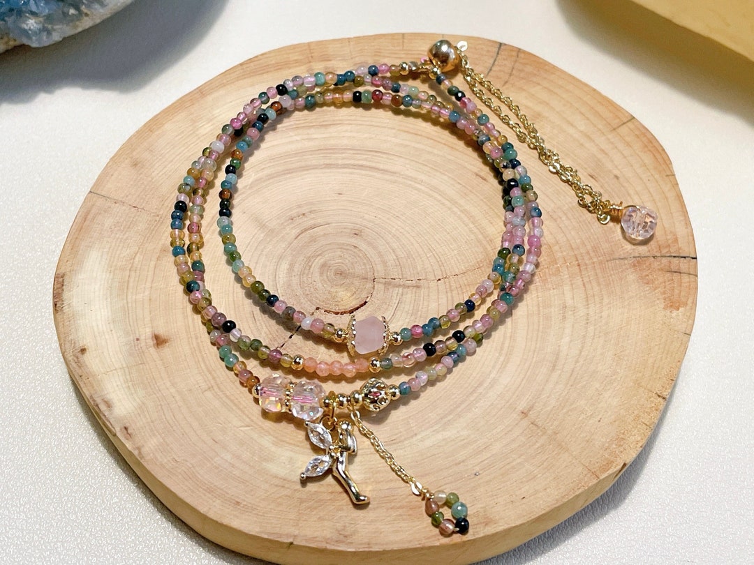 Self Love Bracelet, Soothing Energy Bracelets, Watermelon Tourmaline ...