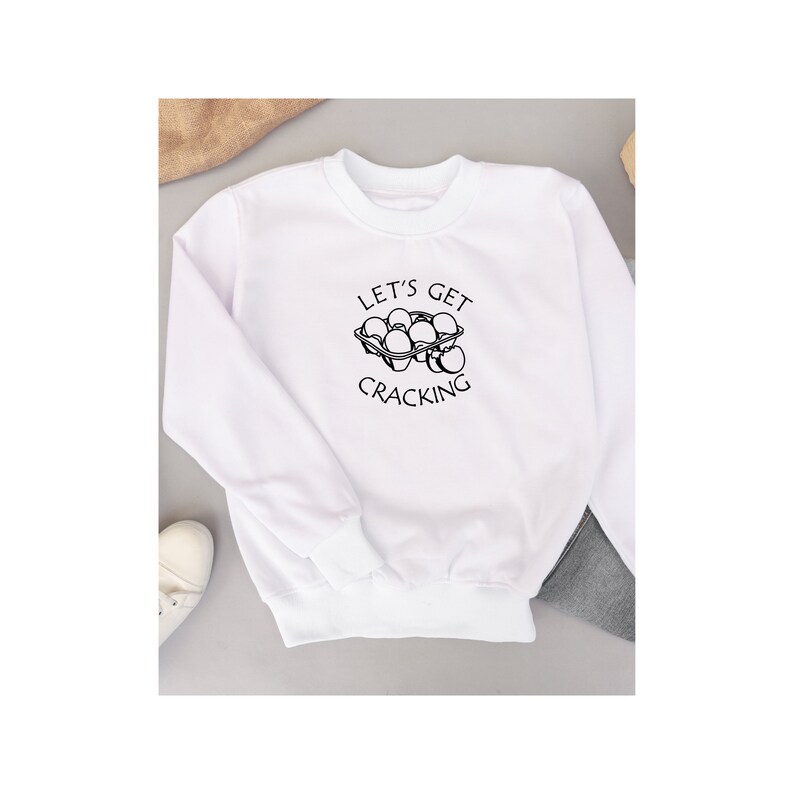 Let's Get Cracking SVG & PNG Baking Sweatshirt Bakers - Etsy