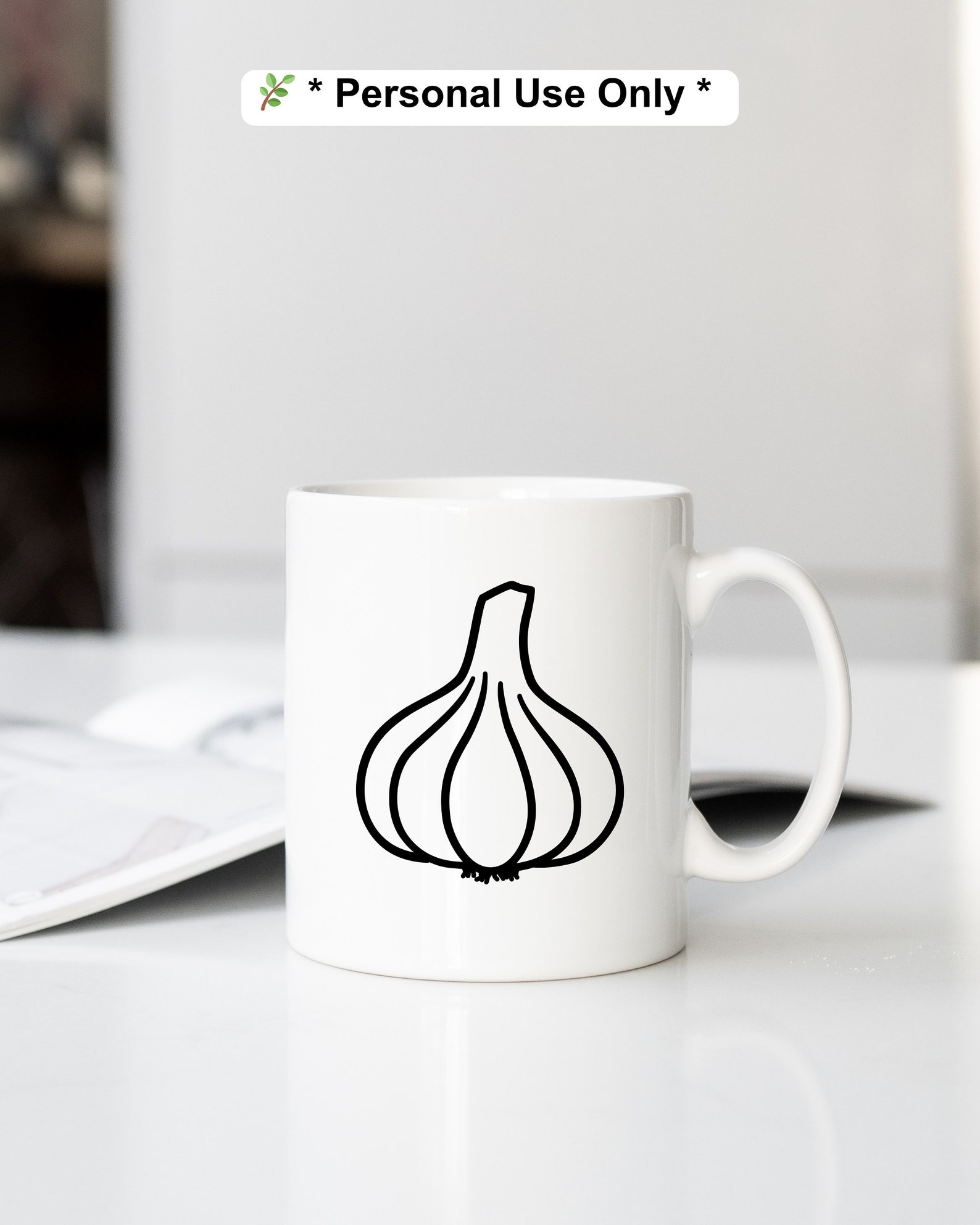 Garlic SVG Clipart Kitchen Garden Vegetable Icon (digital Download) - Etsy