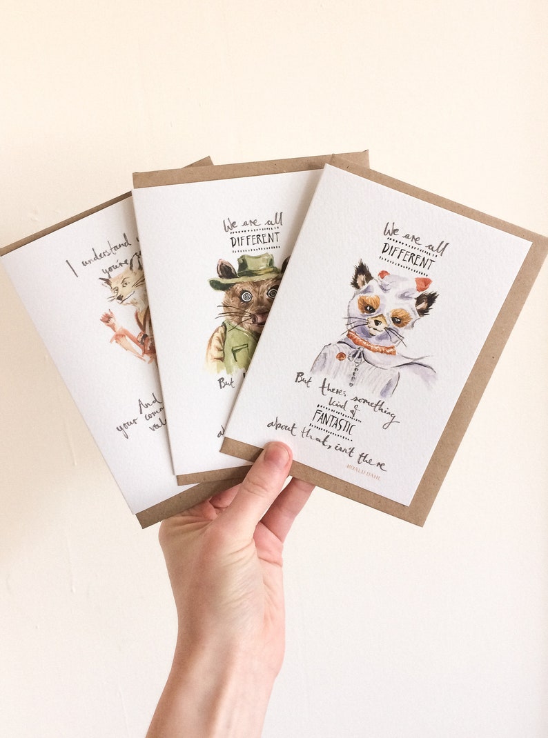 Fantastic Mr. Fox Greeting Card | Etsy