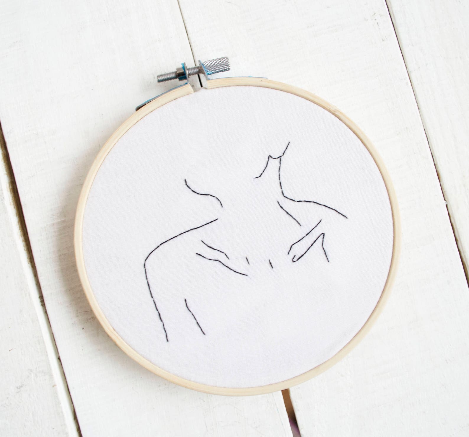 Hand Embroidery Designs Embroidery Home Art Figurative Hand - Etsy