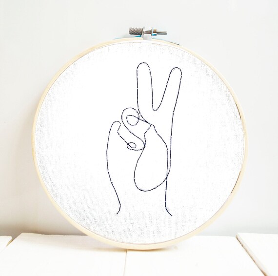 Peace Sign Hand Tumblr