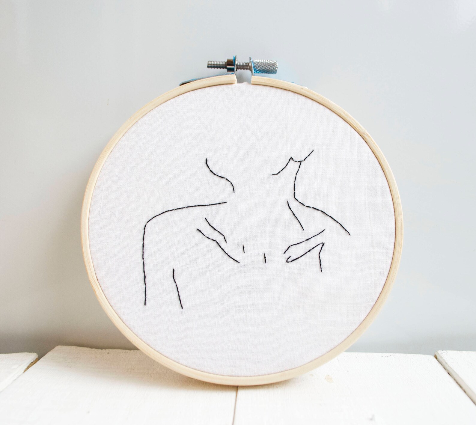 Hand Embroidery Designs Embroidery Home Art Figurative Hand - Etsy