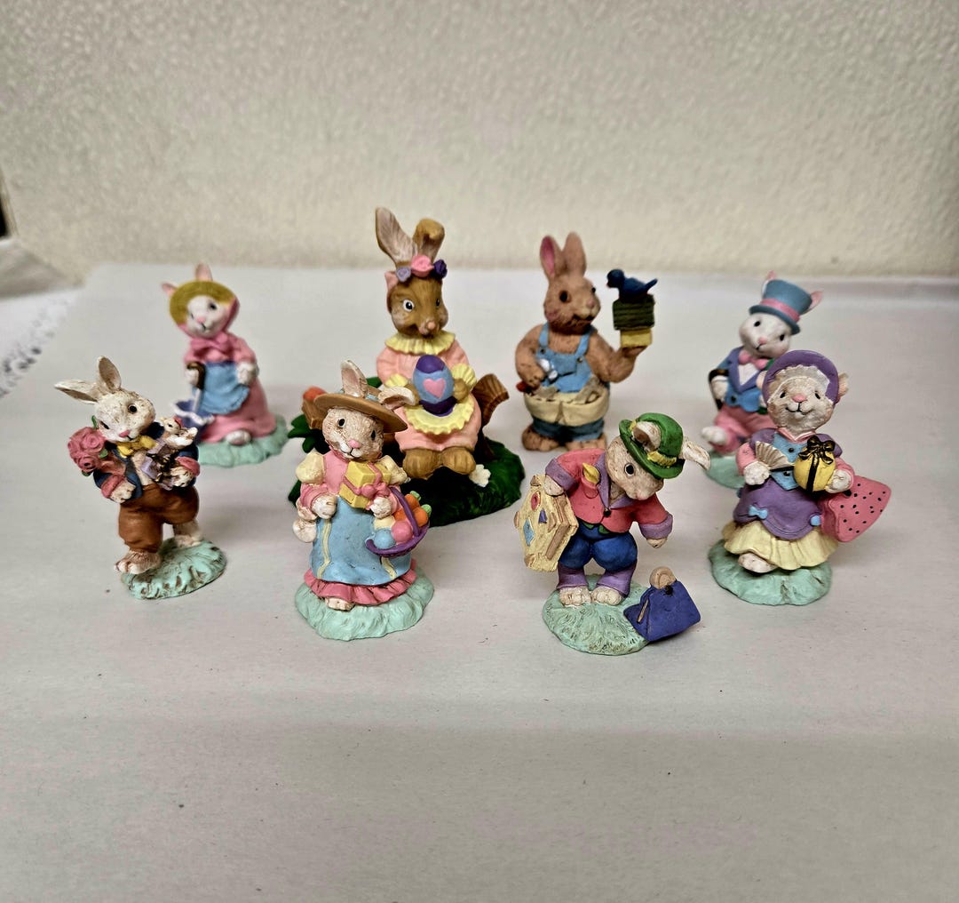 Easter Bunny Village Midwest of Cannon Falls Cottontail Lane Rabbits ...