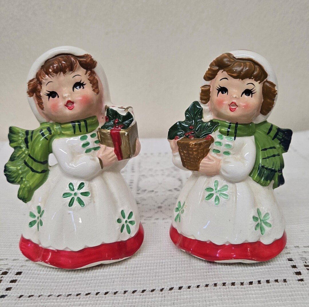 Vintage Lefton Snowflake Girls Choice Christmas Figurine - Etsy