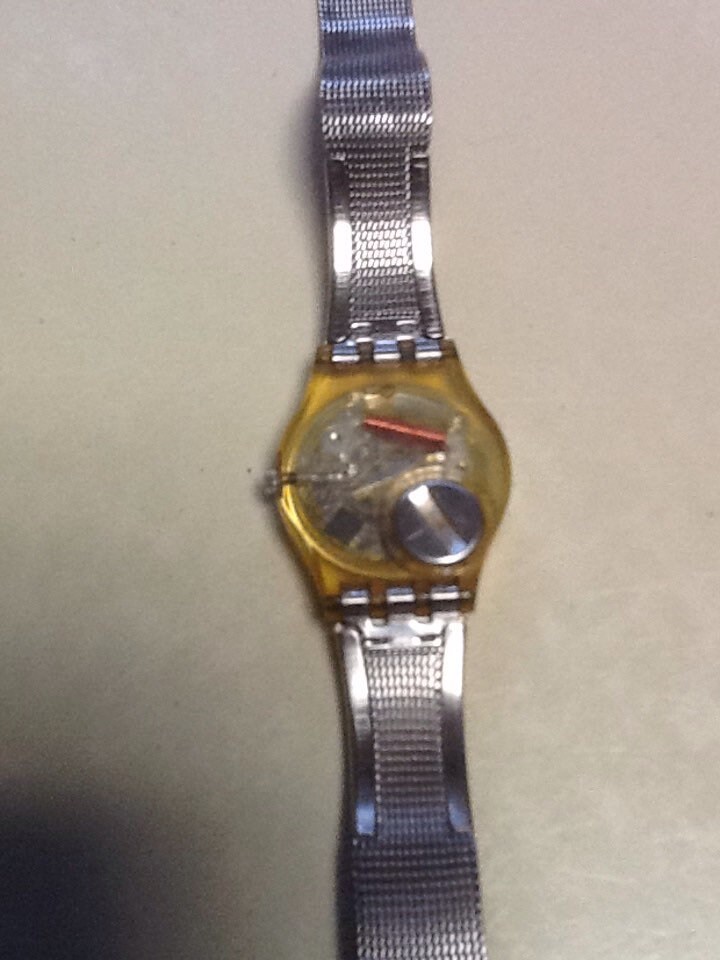 Swatch Watch Irony Aluminum Mesh Band 1997 MIB Rare - Etsy