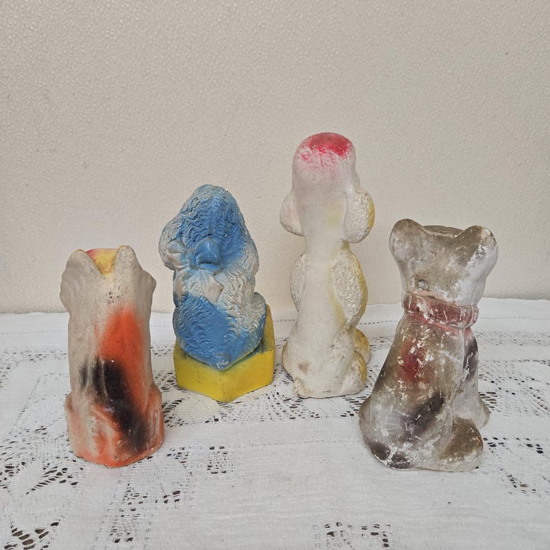 Vintage Carnival Prize Chalkware Dogs Choice Amusement Park Memorbilia ...