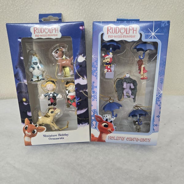 Rudolph Enesco Ornaments - Etsy