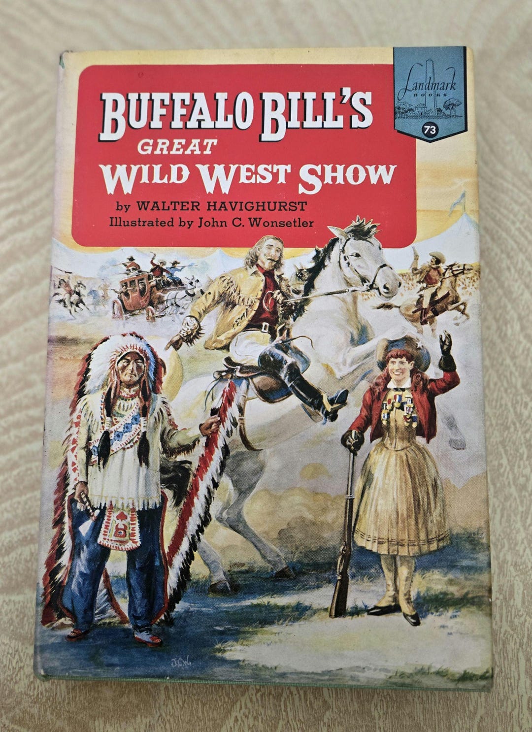 Buffalo Bill's Great Wild West Show Book Signed 1957 First Edition - Etsy