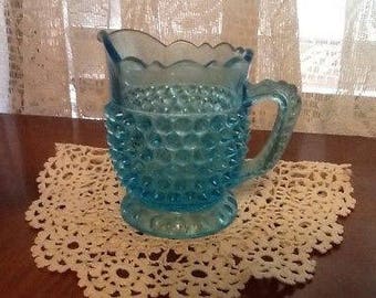 Blue Hobnail - Etsy