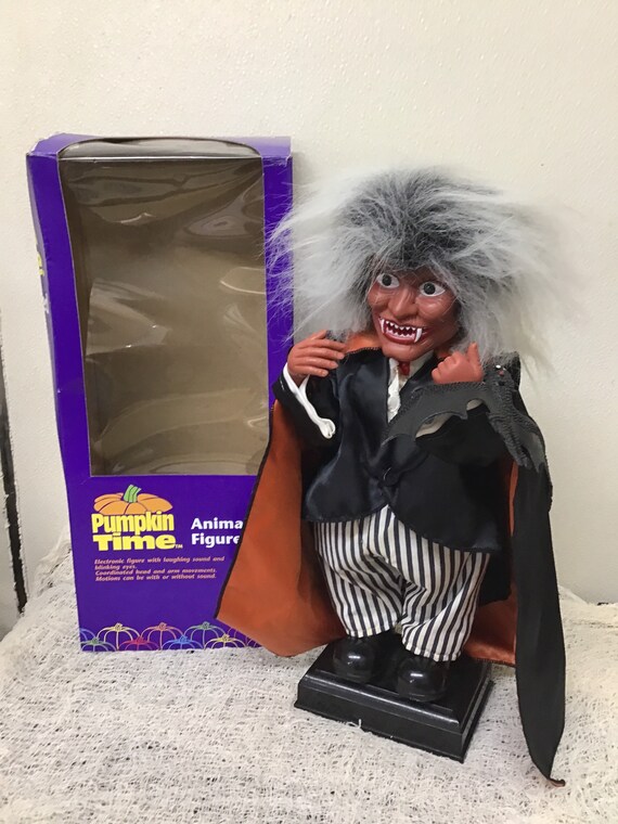 Animated Dracula Rare Halloween Prop in Box Works - Etsy