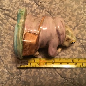 Beatrix Potter Jeremy Fisher Frog Figurine Royal Albert England - Etsy