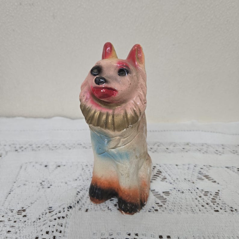Vintage Carnival Prize Chalkware Dogs Choice Amusement Park Memorbilia ...